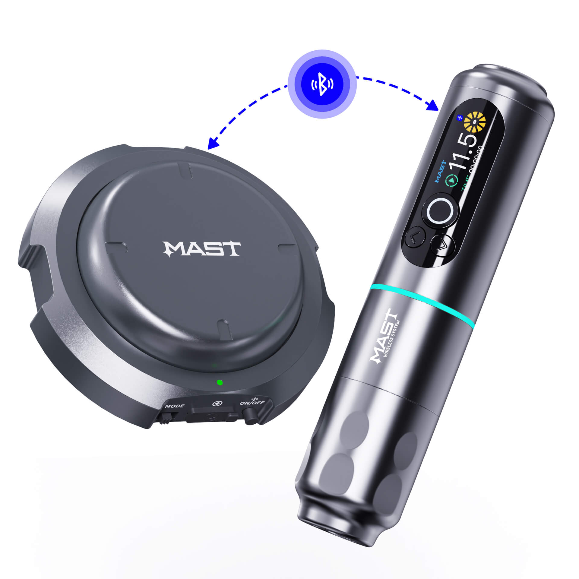 Mast Archer 2 - Dragonhawk Wireless Tattoo Pen Machine with 3.5MM ...