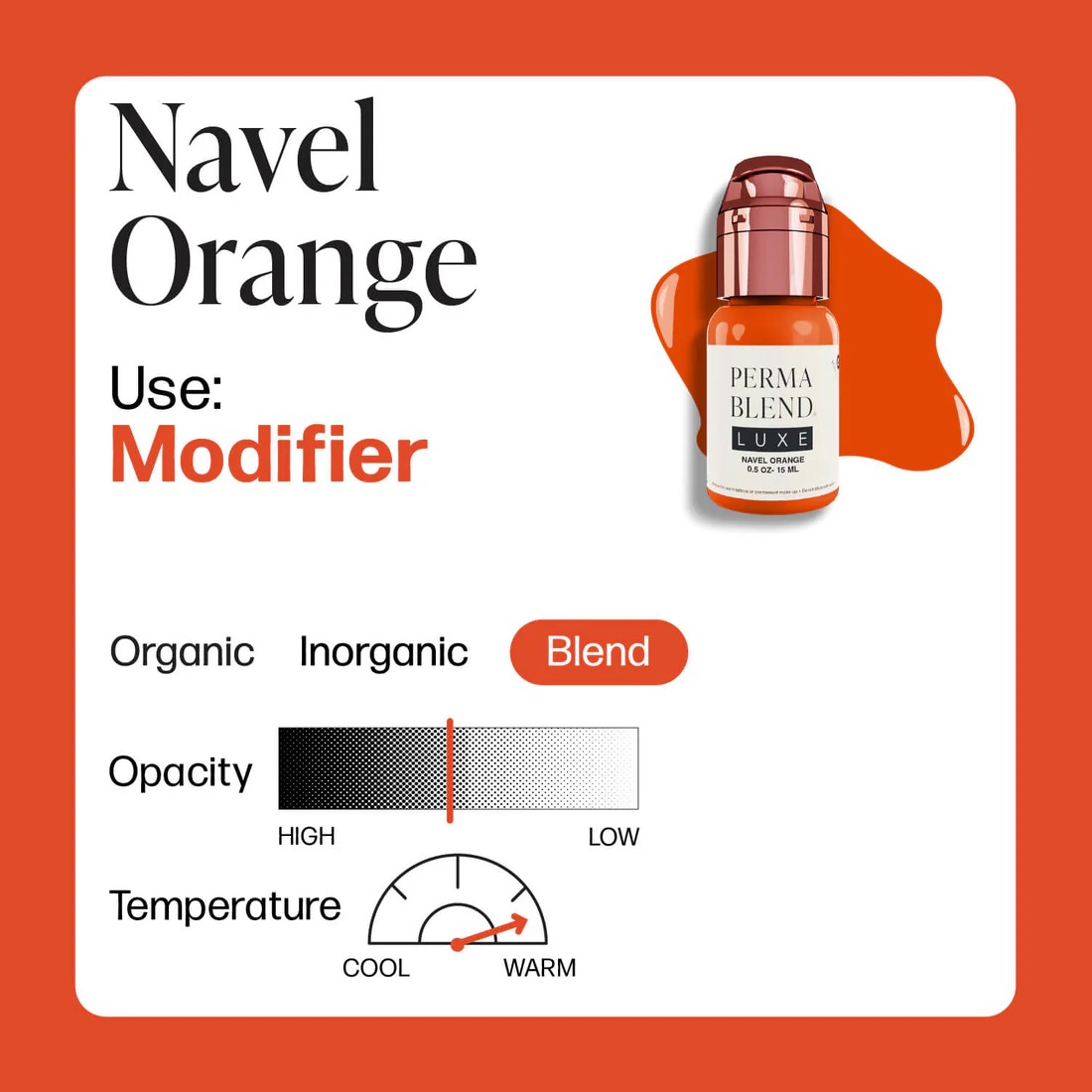LUXE - Navel Orange - 15ml - Compass Tattoo Shop